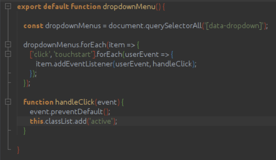 Rodrigo Brito - JS-0505 - JavaScript Completo ES6 - Dropdown Menu e Event Bubbling